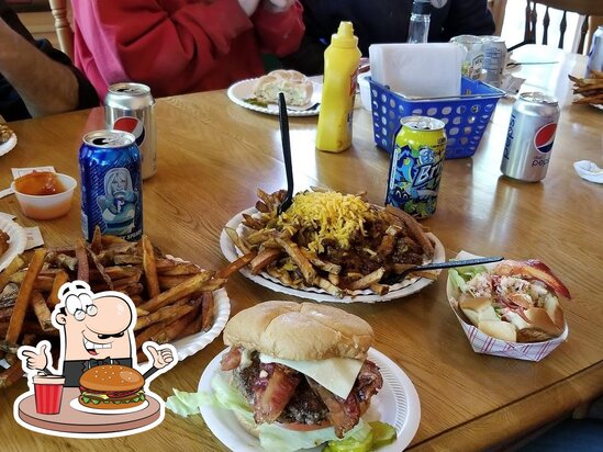 Menu at Jack's Snack Shack restaurant, USA