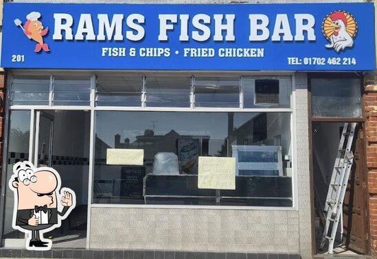 Menu at Rams Fish Bar, Southend-on-Sea