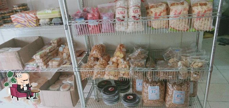 Menu at Laris Manis Bakery, East Jakarta