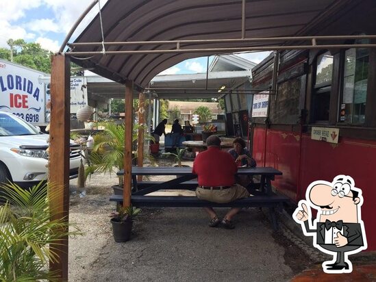 Menu at Seabreeze Trolley Cafe, Tampa