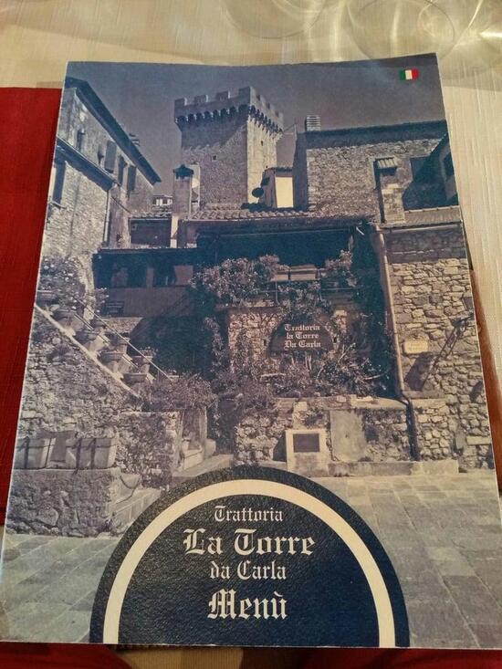 Menu da Trattoria Da Carla ristorante, Capalbio