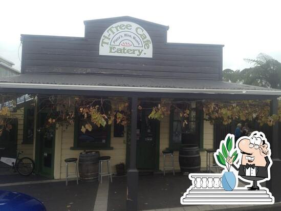 Menu at Ti Tree Cafe, Waihi
