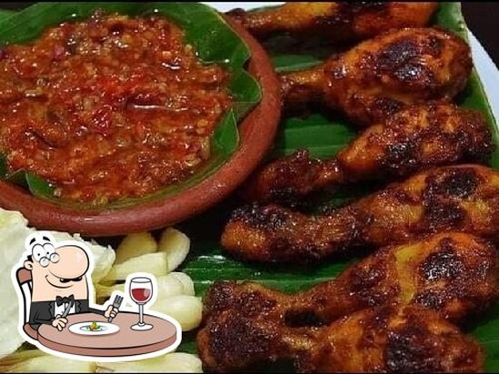 Menu at ayam bakar mama ciezz restaurant, North Jakarta