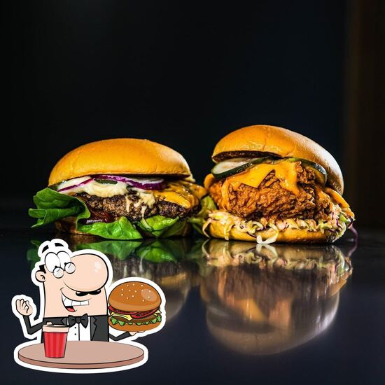 Menu at Burger Room restaurant, Blacktown