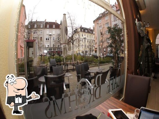 Menu at Café Brahms cafe, Karlsruhe