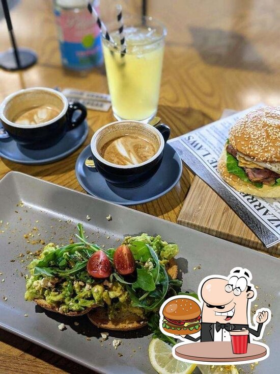 Menu at Mr Pilgrim Cafe, Semaphore