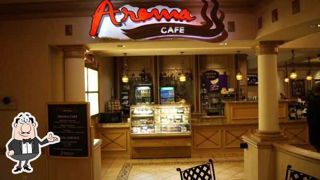 Menu at Aroma Cafe & Bar, Louisville