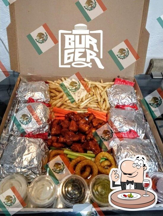 Carta del restaurante Hebreos Burger Guanajuato, Saltillo