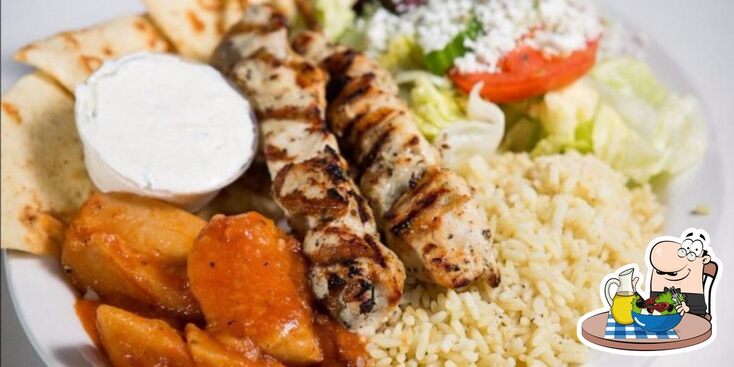 Menu at Delicious Greek restaurant, Aurora, 297 Wellington St E #3