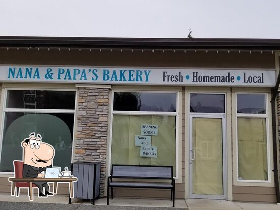 Menu at Nana & Papa's Bakery Ltd, Parksville