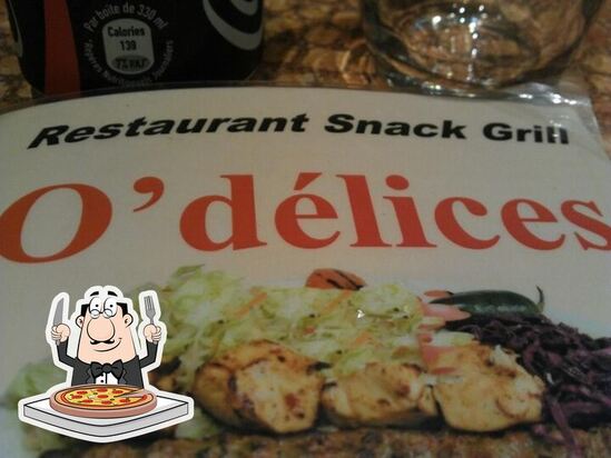 Menu at ODELICES restaurant, Haguenau