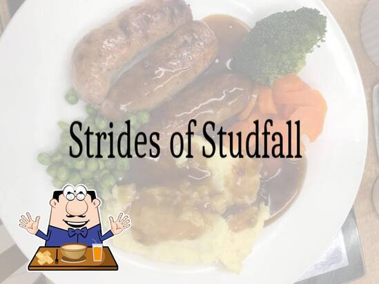 Menu at Strides Of Studfall cafe, Corby
