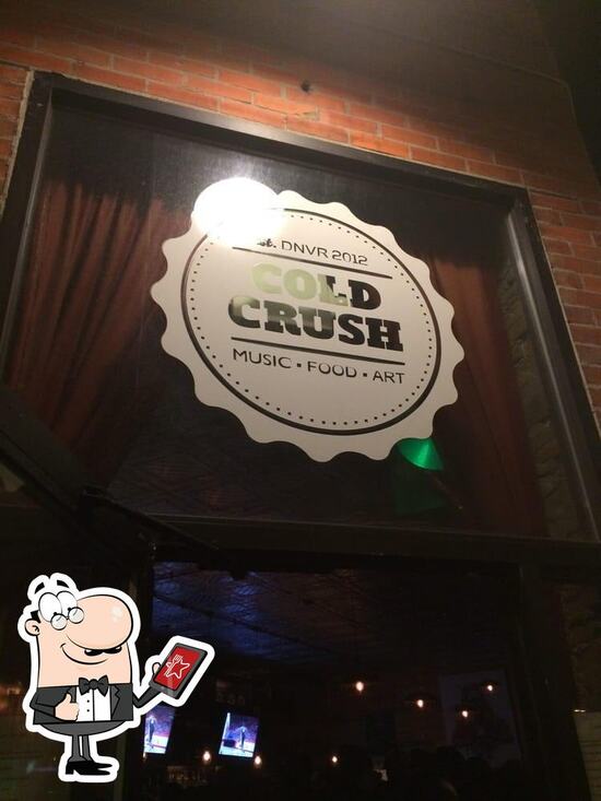 Menu at Cold Crush pub & bar, Denver, Larimer St