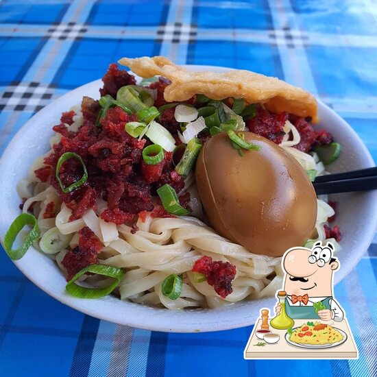 Menu at Mie Danau Toba restaurant, Bandung