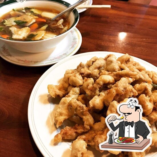 Menu at Chinese Delicacy restaurant, Portland