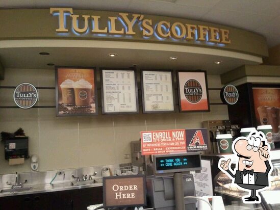 Menu at Tully's Coffee, Phoenix, E Bell Rd