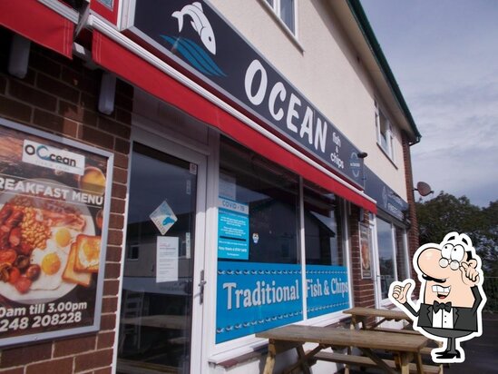 Menu at Ocean Fish & Chips fast food, Benllech