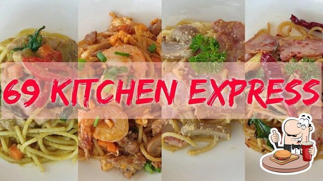 Menu at 69 Kitchen Express restaurant, Bangkok