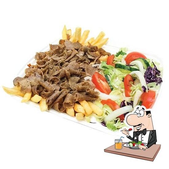 Menu at Bafra Kebab cafe, Wrocław, Rychtalska 8