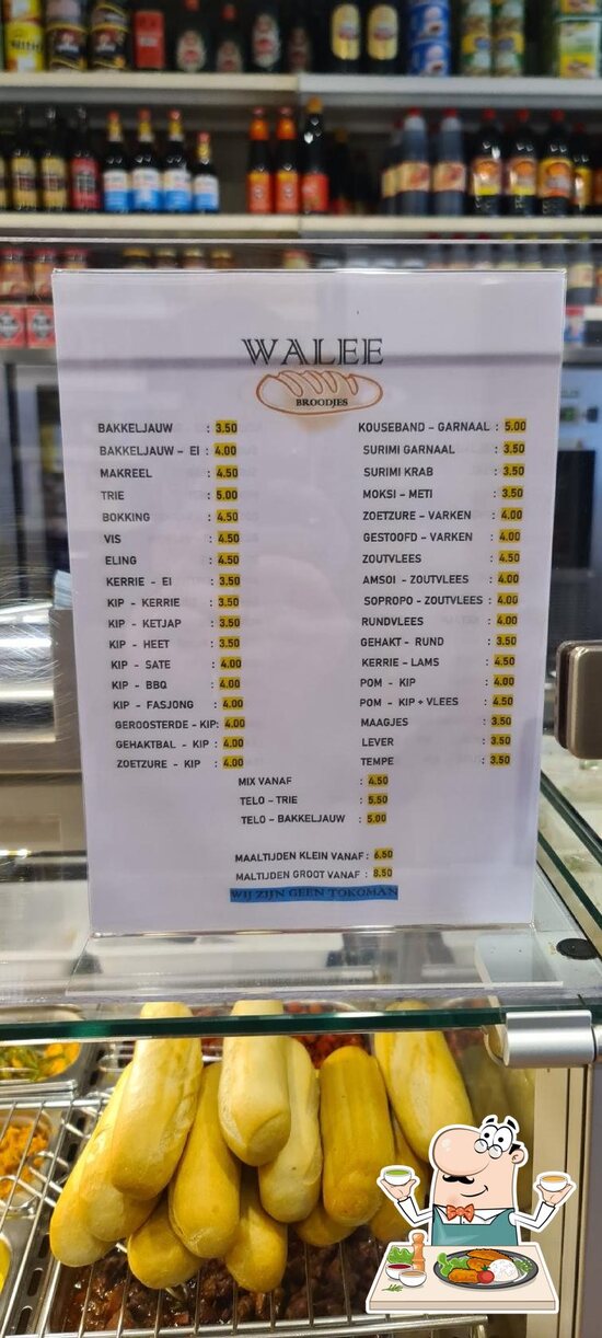 Walee, Amsterdam - Restaurant menu, prices and reviews