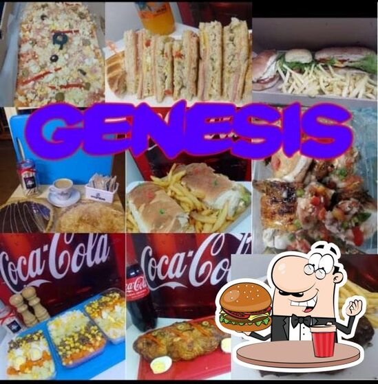 Menu at Genesis pub & bar, Rosario