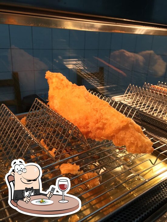 Menu at International Chippy restaurant, Sheffield