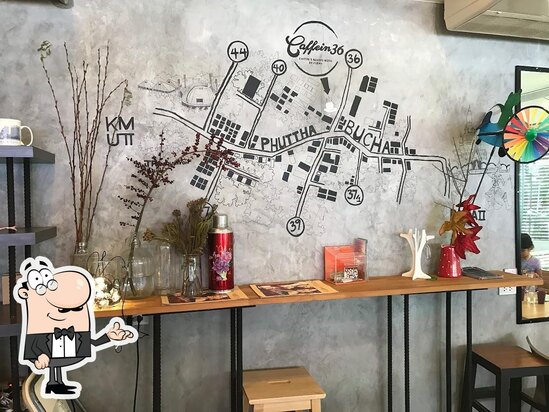 Menu at Caffein 36, Bangkok, 1 ถนน พุทธบูชา