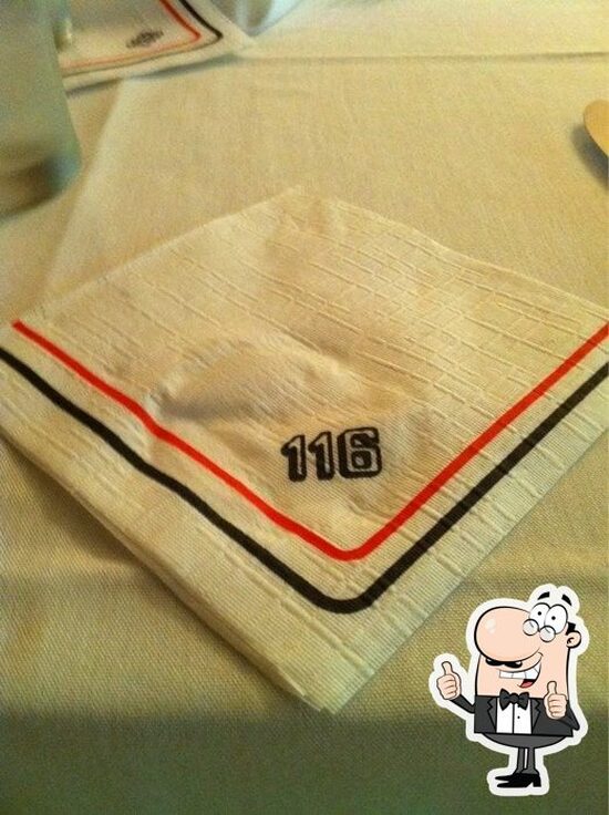 Menu at 116 Club, Washington