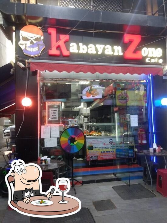 Menu at Kabayan Zone Cafe, Abu Dhabi