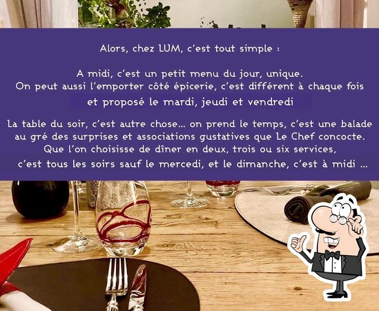 LUM table / cave / épicerie, Vaison-la-Romaine - Menu du restaurant ...