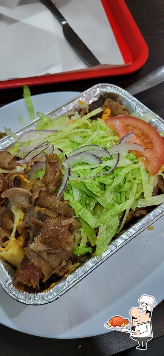 Menu at Sultan kebab, Geel