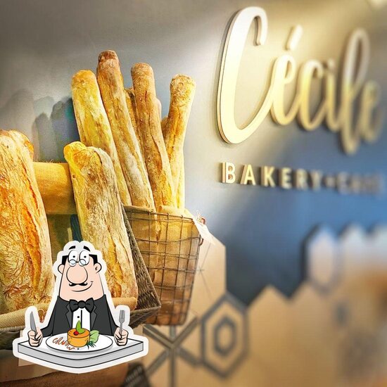 Menu at Cecile Bakery + Cafe, South Miami