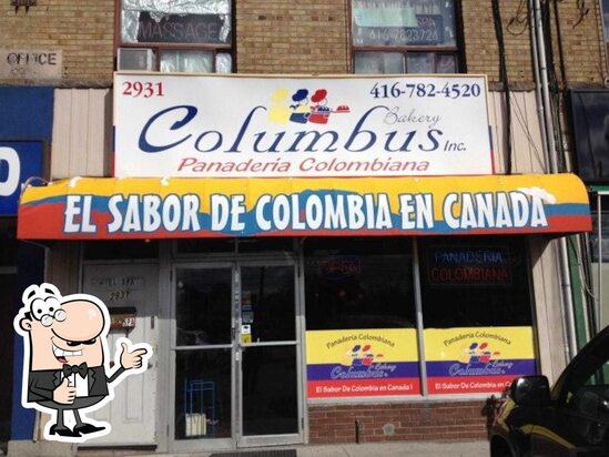 Menu at Columbus Bakery, Toronto, Dufferin St