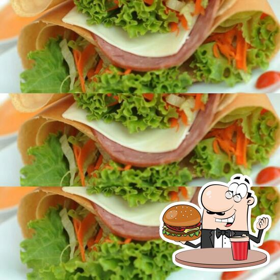 Menu at Coco Crepes cafe, West Jakarta