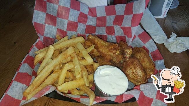 Menu at MO Wings restaurant, Monett