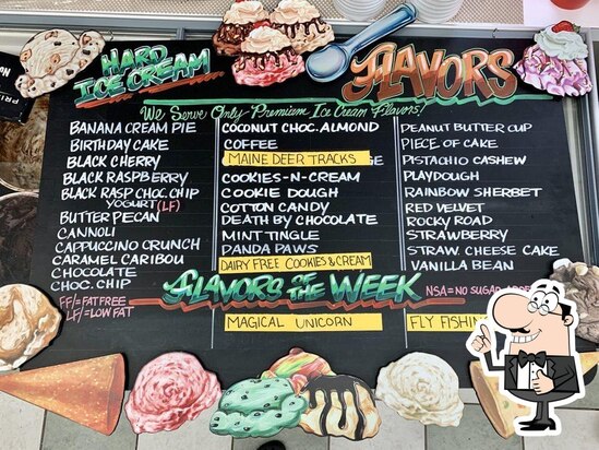 Menu at Panda's Parlor restaurant, Liberty