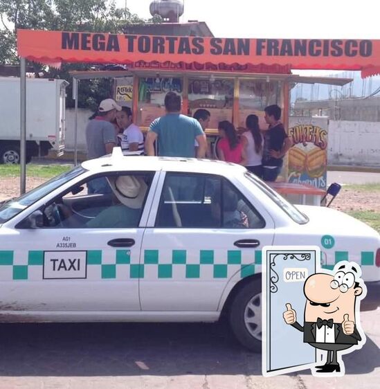 Menu at Mega Tortas san francisco restaurant, San Francisco Soyaniquilpan