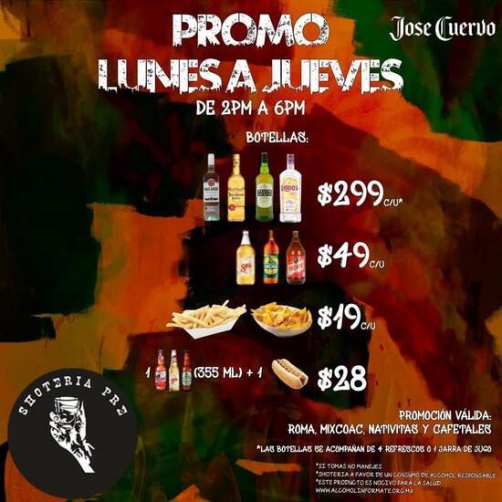 Shoteria PRE Rio Mixcoac pub & bar, Mexico City - Restaurant reviews