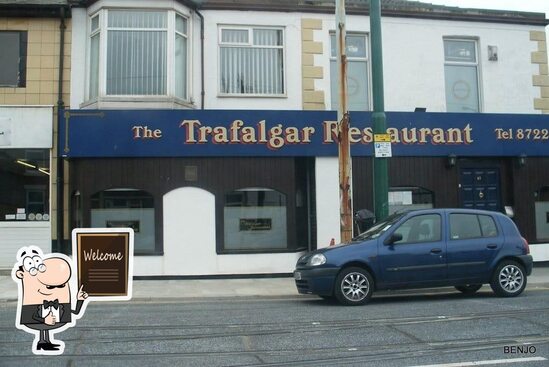Menu at The Trafalgar restaurant, Fleetwood