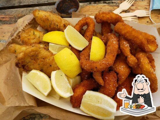 Menu at Seasalt Woopi fast food, Woolgoolga