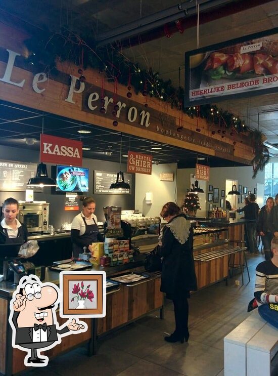 Speisekarte von Le Perron, Rotterdam