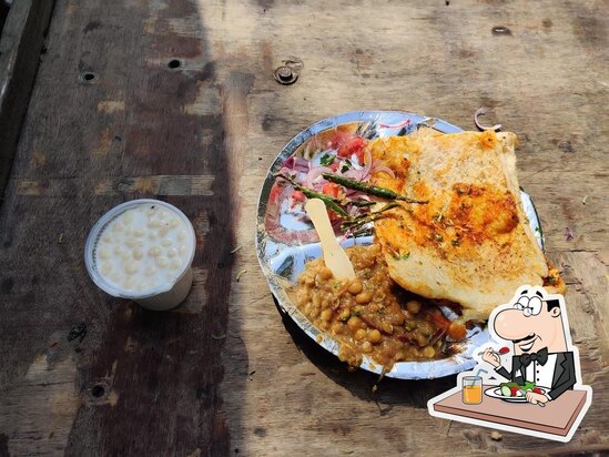 Menu at Yashpal chole kulche, New Delhi