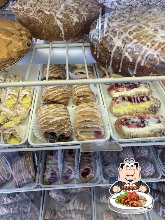 Menu at Borrelli's Pastry Shop bakery, Coventry