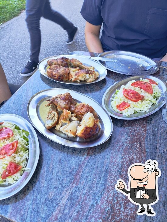 Menu at Fast Food Pile, Sarajevo