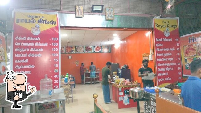 Menu at Royal kings Biriyani, Chennai
