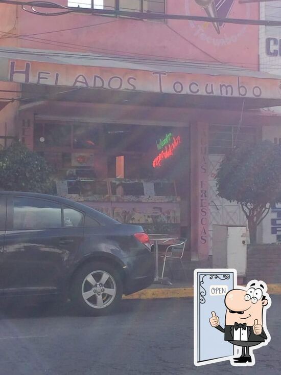 Carta del restaurante Helados Tocumbo, Ciudad del México