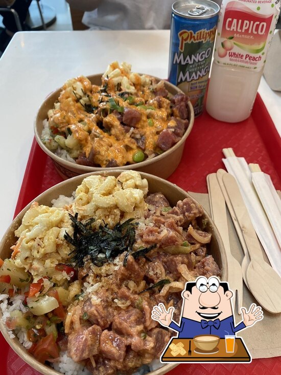 Menu at Ono Poké and Grill restaurant, Victoria
