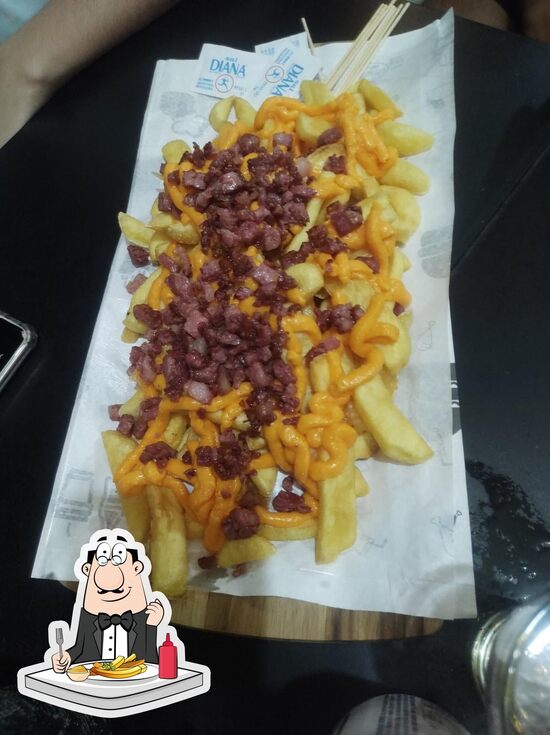 Menu at Smoke Brothers restaurant, Curitiba, Rua Carlos Pisani