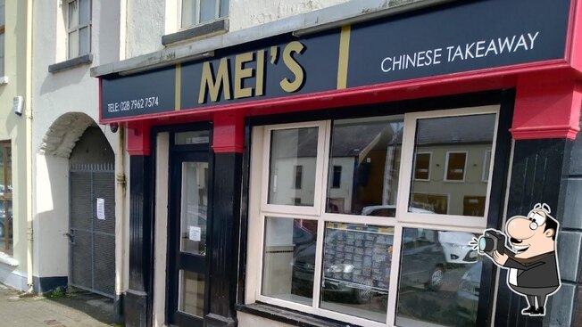 Menu at Mei's Chinese Takeaway restaurant, Draperstown