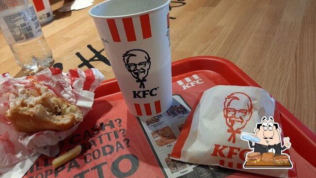 Menu da KFC ristorante, Bergamo, Largo Porta Nuova